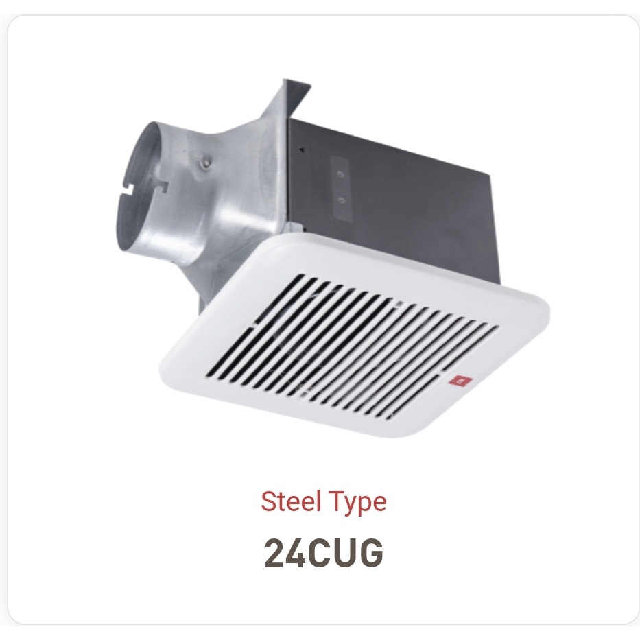 KDK 24CUF / 24CUG Sirocco Ceiling Mount Propeller Ventilating Fan ...