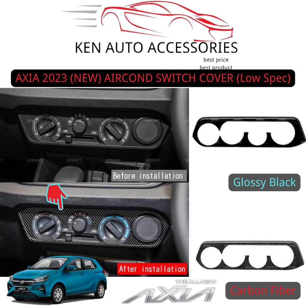 AXIA 2023-2024 (NEW) Low Spec AIRCOND SWITCH COVER CARBON FIBER ...