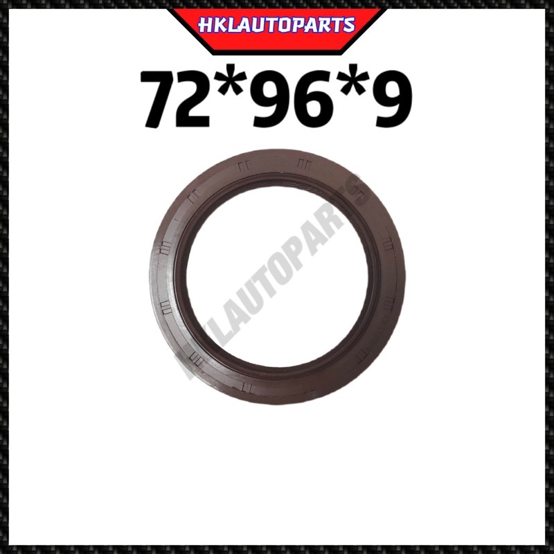 FLYWHEEL OIL SEAL 72*96*9 FOR PROTON SAGA ISWARA 12V/WIRA/SATRIA/EXORA ...