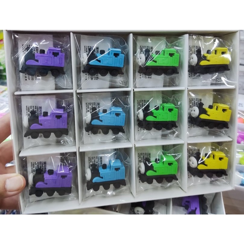 READY STOCK:Cute Train shape eraser Pemadam bentuk kereta api yang ...