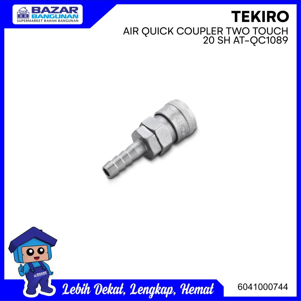 Tekiro - Air Quick Coupler Two Touch Air Compressor Connection Sh 20 ...
