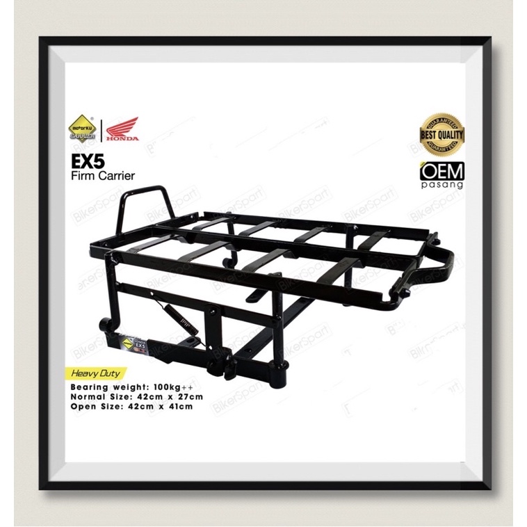 Motorku Honda EX5 Dream Hi Power Firm Carrier Rack (High Quality ...