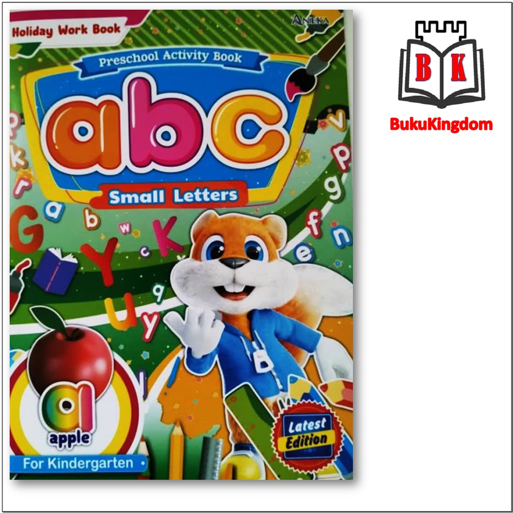 Buku Aktiviti / Latihan Prasekolah Preschool Activity Book abc 123 Jawi ...