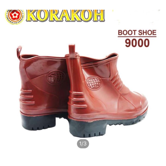 READY STOCK Safety rubber boots 903, boot getah keselamatan, 水鞋 (Short ...