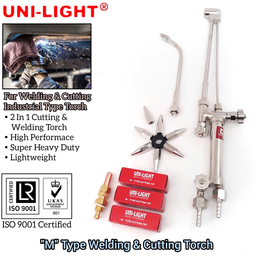 UNI-LIGHT M Type Double Duty Welding & Cutting Torch With ISO9001 Cert ...