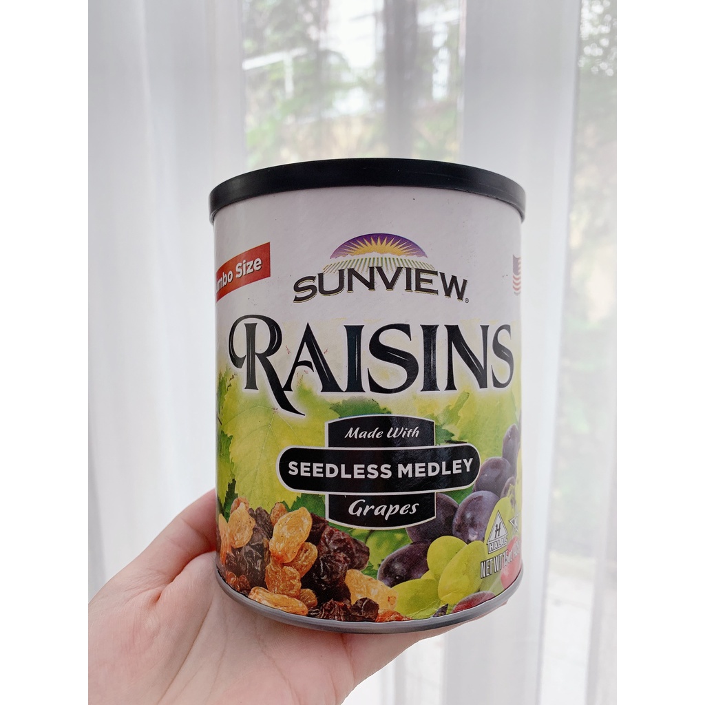 Sunview Raisins Mixed Seedless Raisins 425g USA - Maria Mart | Shopee ...