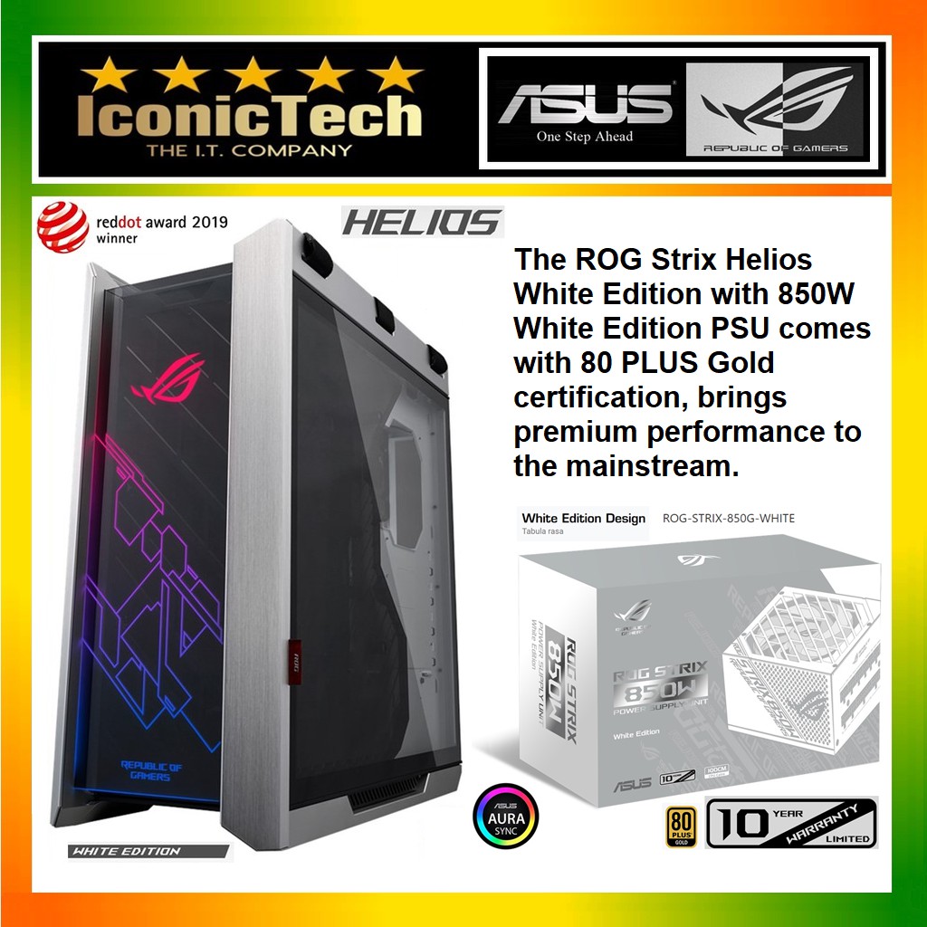 - ASK SELLER -Asus Rog Strix Helios Eatx Casing GX601 PC Casing ROG ...