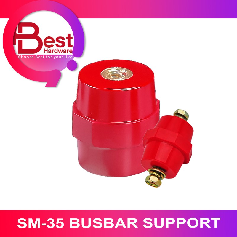 BEST HARDWARE - M8 BUSBAR SUPPORT INSULATOR ( SM-35 , 35MM / SM-51 ...