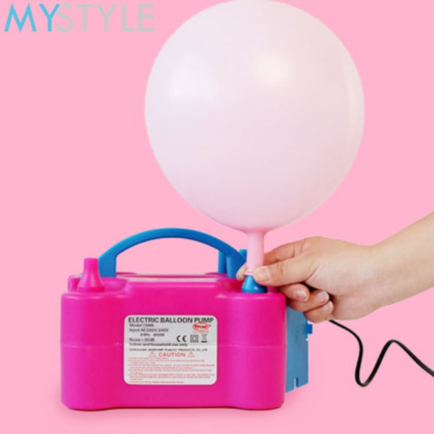 Original YOU MAI BRAND ELECTRIC BALLOON PUMP PINK/BLUE ELECTRIC BALLOON ...