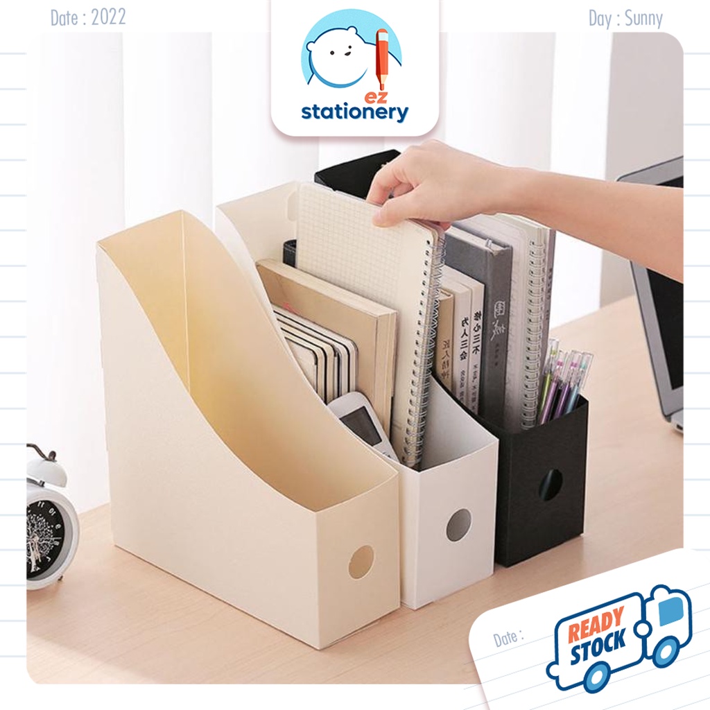 🇲🇾 Ready Stock Foldable File Stand Holder Book Stand Desktop Organizer ...