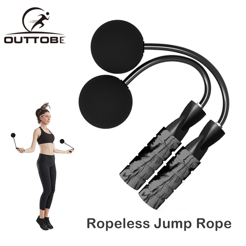 Outtobe Skipping Rope 無繩 跳繩 Jumping Rope Rope-less Cordless Jump Rope ...