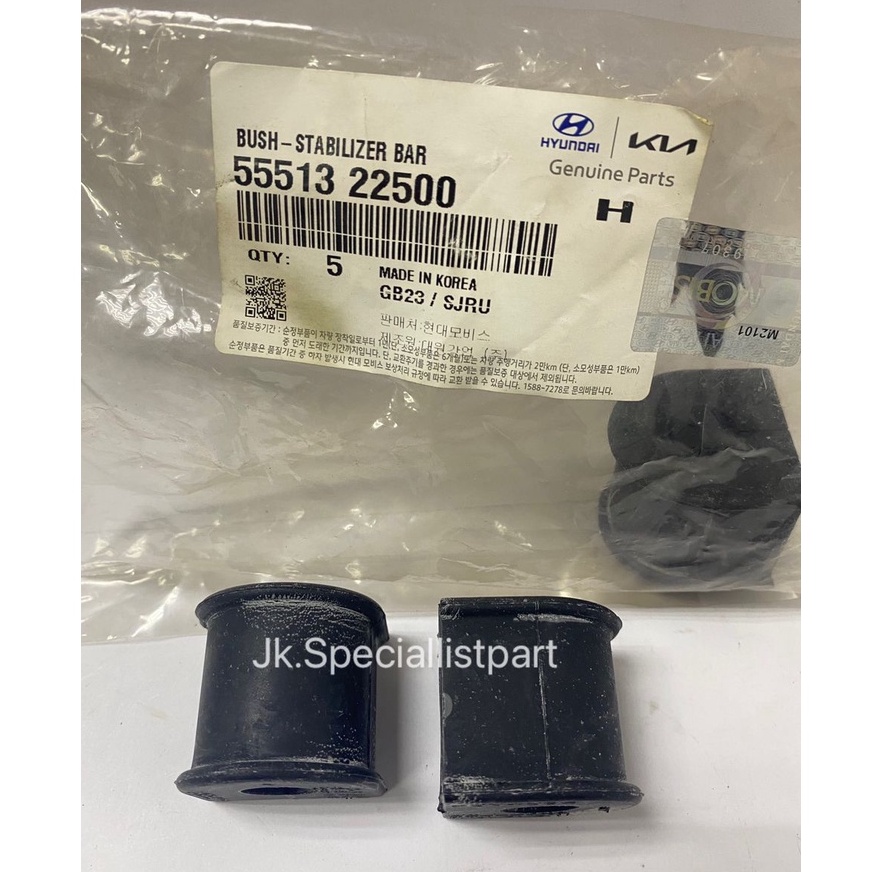 STABILIZER BUSH REAR (1PC) GENUINE PART (ORIGINAL) [55513-22500 ...