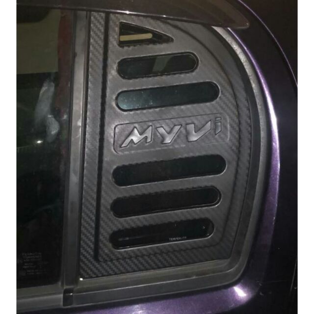 COVER 3 SEGI PERODUA MYVI CERMIN BELAKANG / TRIANGLE COVER MYVI LAGI ...