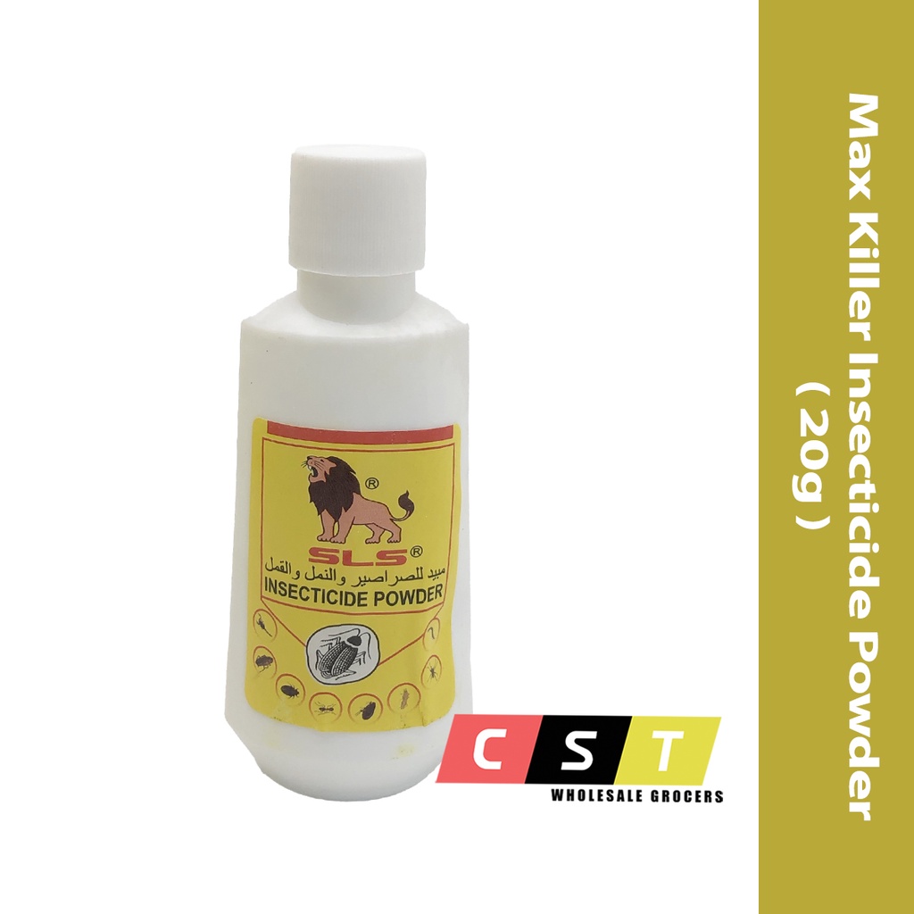 Max Insecticide Powder /Ubat Semut Lipas Cockroach Ant (20g) | Shopee ...