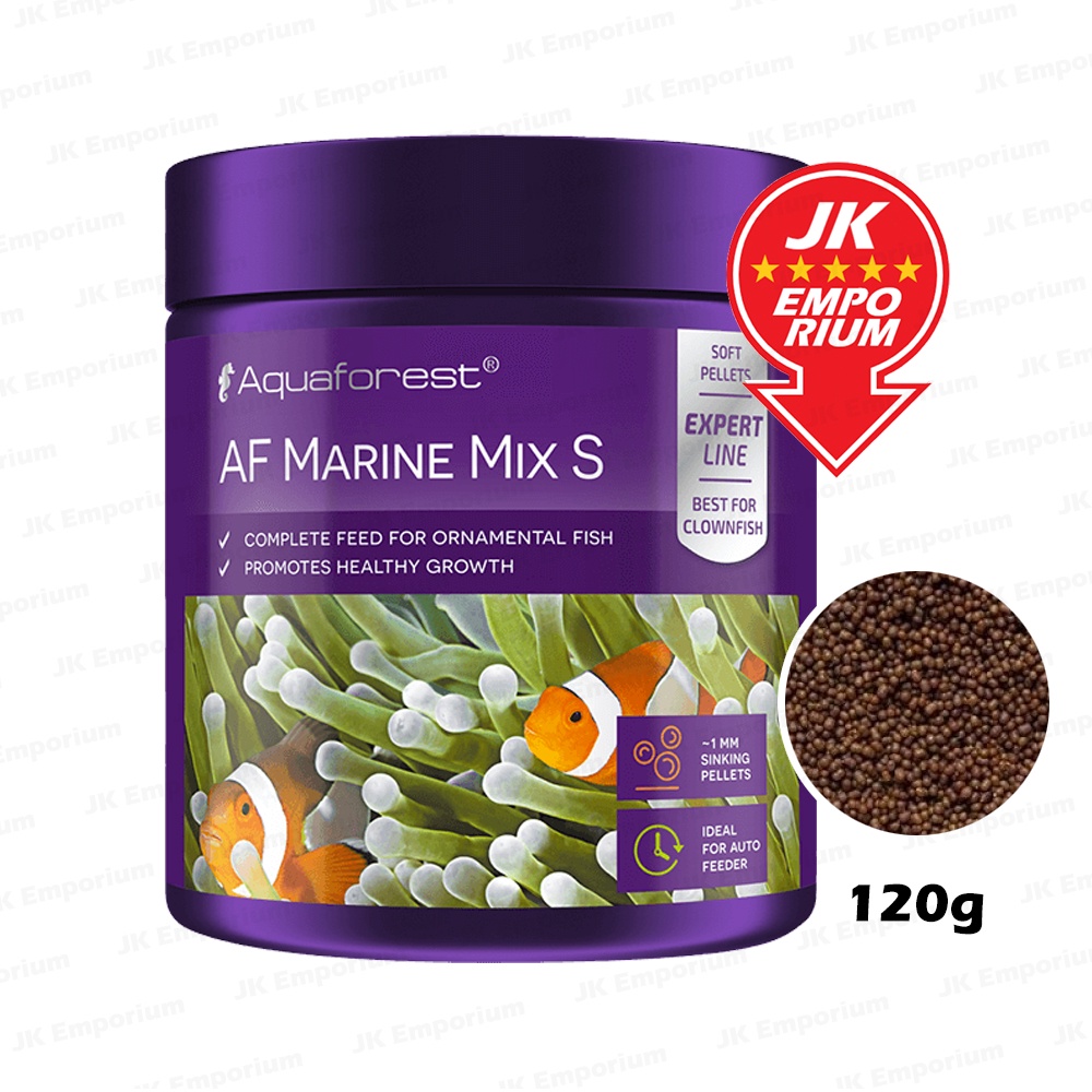 Aquaforest Premium Saltwater Fish Food AF Marine Mix Algae Feed Color Up Protein Power Tiny ...