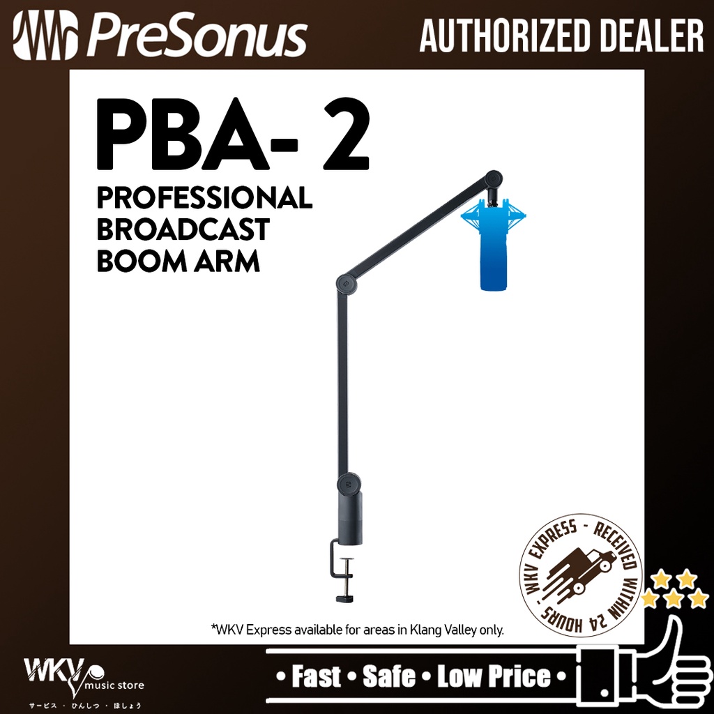 PreSonus Professional Broadcast Boom Arm (PBA2 / PBA-2) | Shopee Malaysia