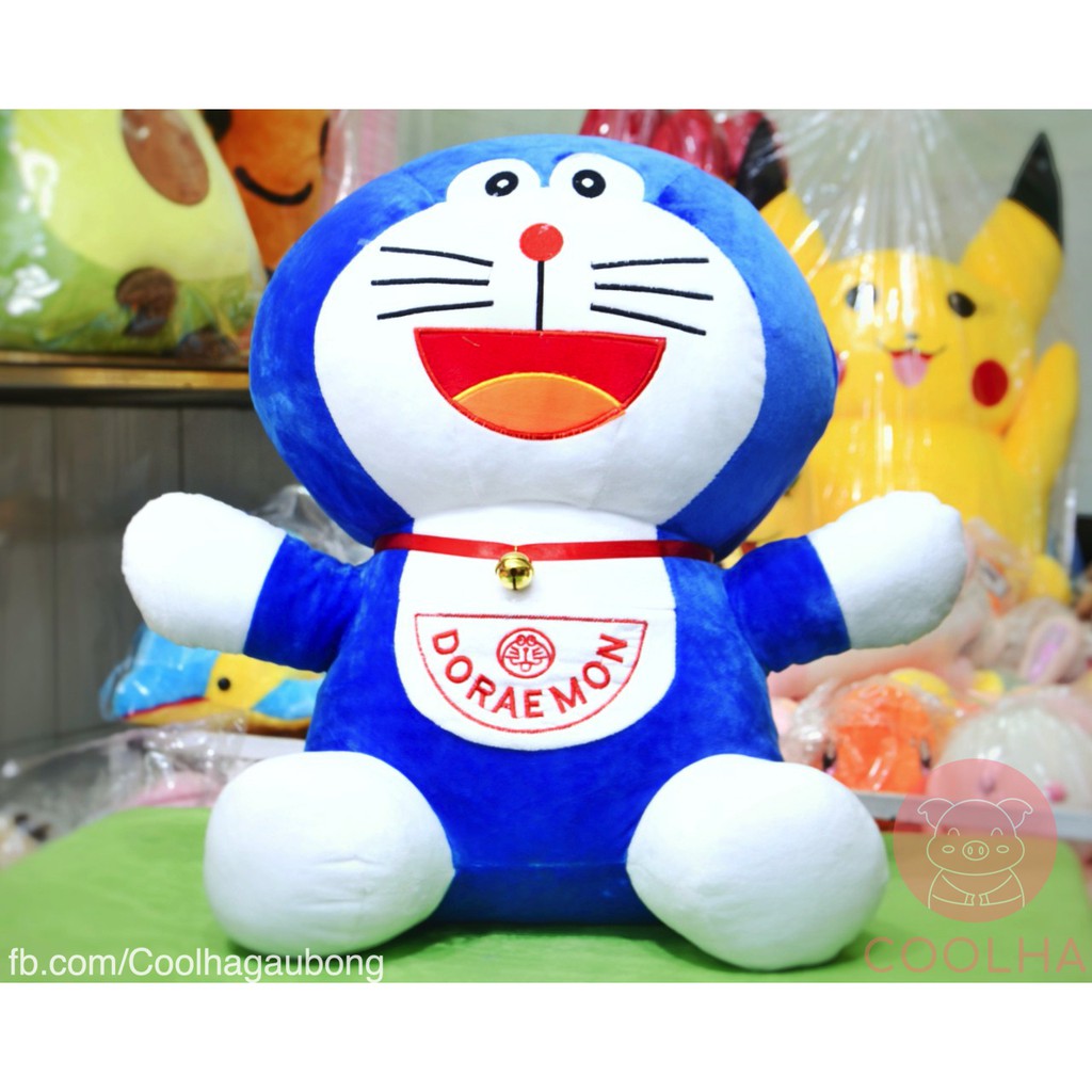 Doraemon teddy bear (with real photo) | Shopee Malaysia