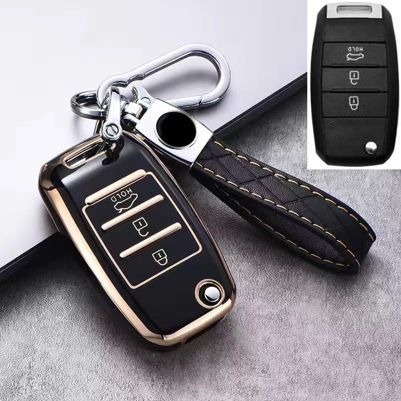 TPU Car Key Case for Kia Rio 3 K2 Ceed Cerato K3 Sportage 4 Picanto K5 ...