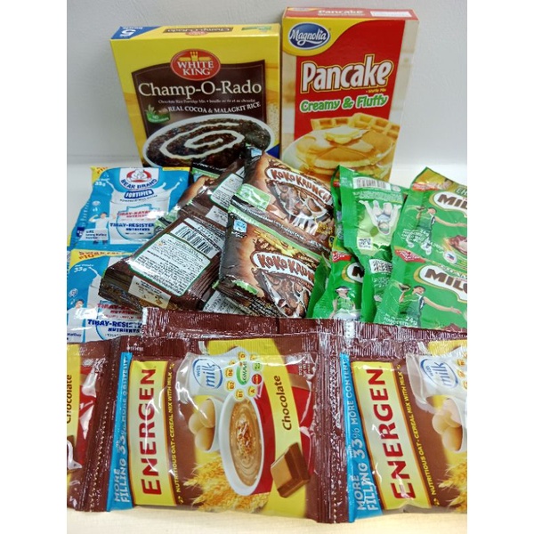 Grocery Package/Grocery Set ( Breakfast or Merienda Set ) | Shopee Malaysia
