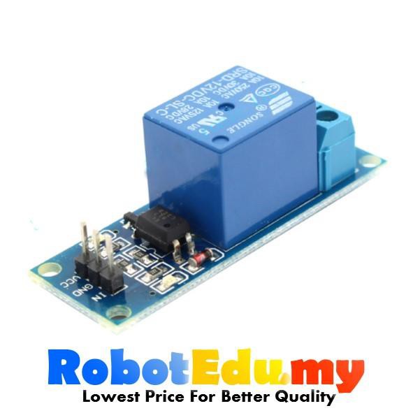 Single 1 Way Channel 10A 5V Relay Module - Opto Isolator for Arduino ...