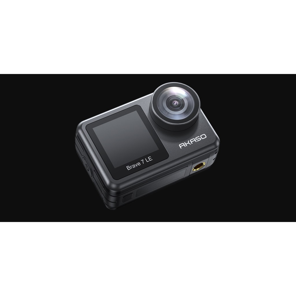 AKASO Brave 7 LE V2 (Dual LCD 4K Native Waterproof action camera with ...