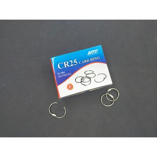 ASTAR Card Ring Paper Book Rings Binding Ring Binder Ring Key Ring ...