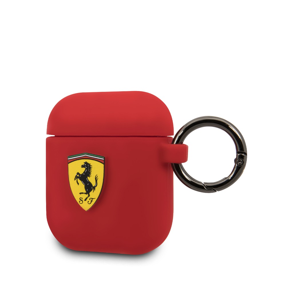 [Official Licensed] Ferrari Airpods Silicone Case - Red | Shopee Malaysia