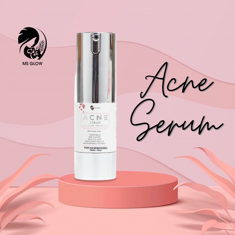 ACNE SERUM MS GLOW ORI Shopee Malaysia