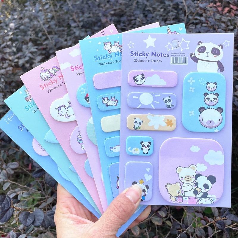 Sticky Note Sticker/Book Label/Book Divider | Shopee Malaysia