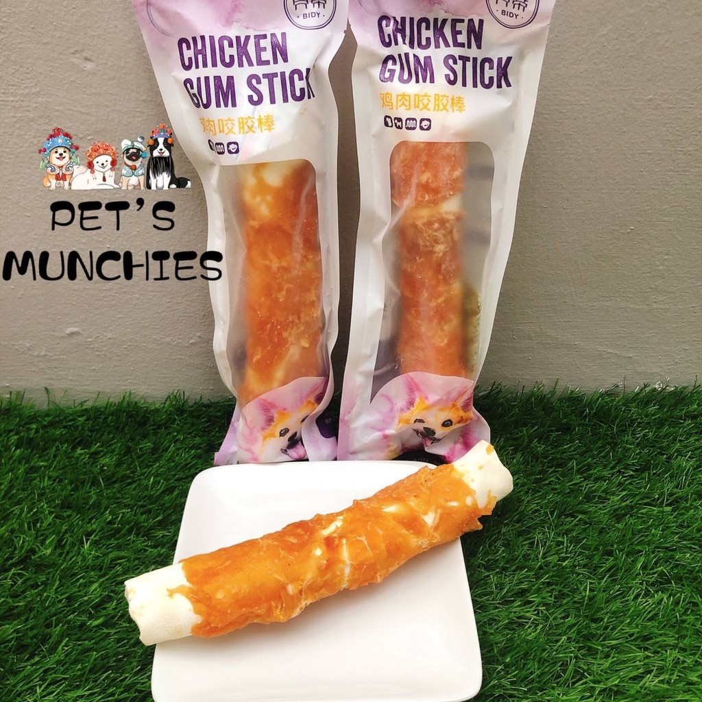 Premium Meat Wrapped Rawhide Dog Teething Stick Dog Treats Dog Snacks ...