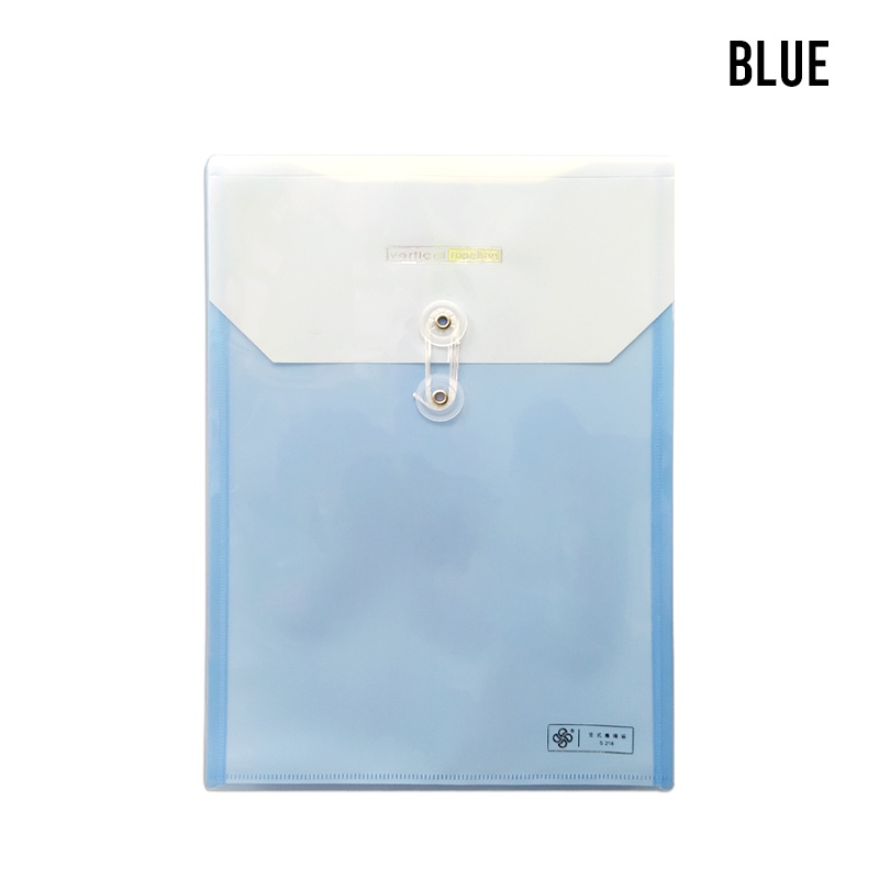 A4 Size Rope Document File Clear/Solid Colour (Vertical/Horizontal ...
