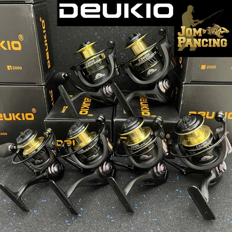 【Jom Pancing】DEUKIO CS 1000-6000 Fishing Reel,Mesin Pancing,Fishing ...