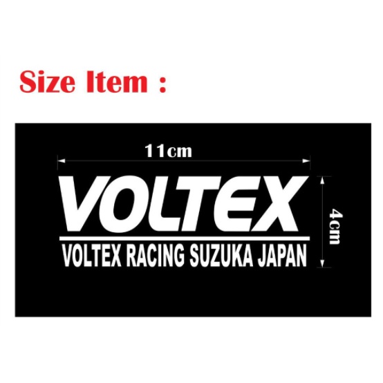 VOLTEX Racing Suzuki JAPAN Font Custom Sticker | Shopee Malaysia