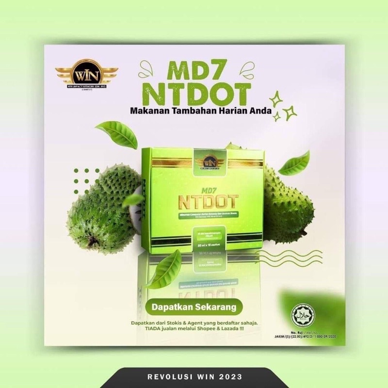 [ ORIGINAL HQ ]🔥🔥 MD7 NTDOT SUPLEMEN 💯 PENAWAR SAKIT KRONIK | KOTAK EDISI TERBARU DENGAN ...