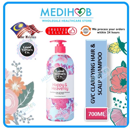 GVC Good Virtues Co. Clarifying Hair Scalp Shampoo 700ml | Shopee Malaysia