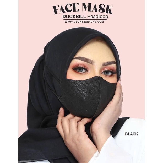 【50pc duckbill】3D Adult/Hijab/Kid duckbill disposable mask topeng Lula ...