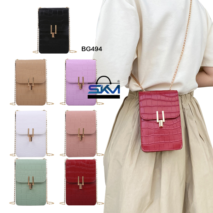 SKM Korean Fashion Leather Shoulder Sling Bag For Mobile Phone Beg ...