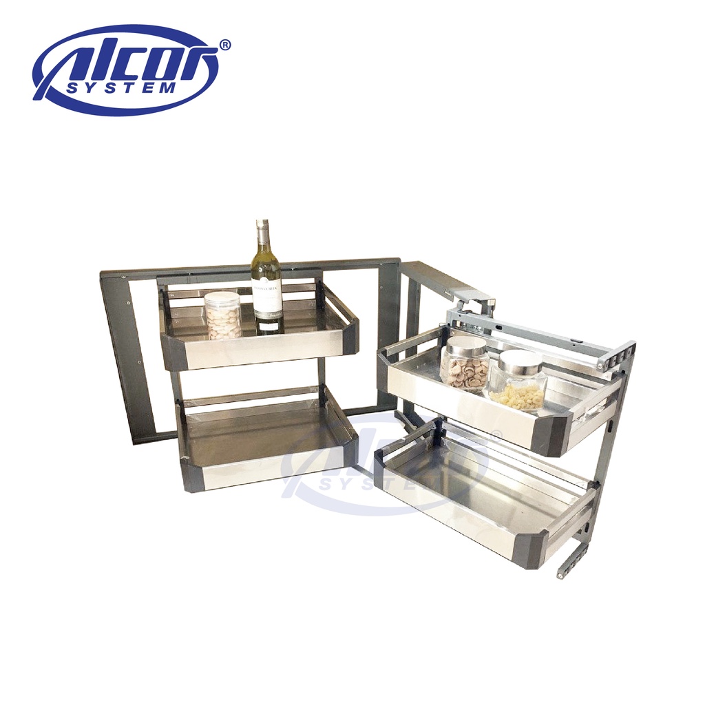Alcor System Magic Corner Organizer/ Pull Out Unit (AS20LR) | Shopee ...