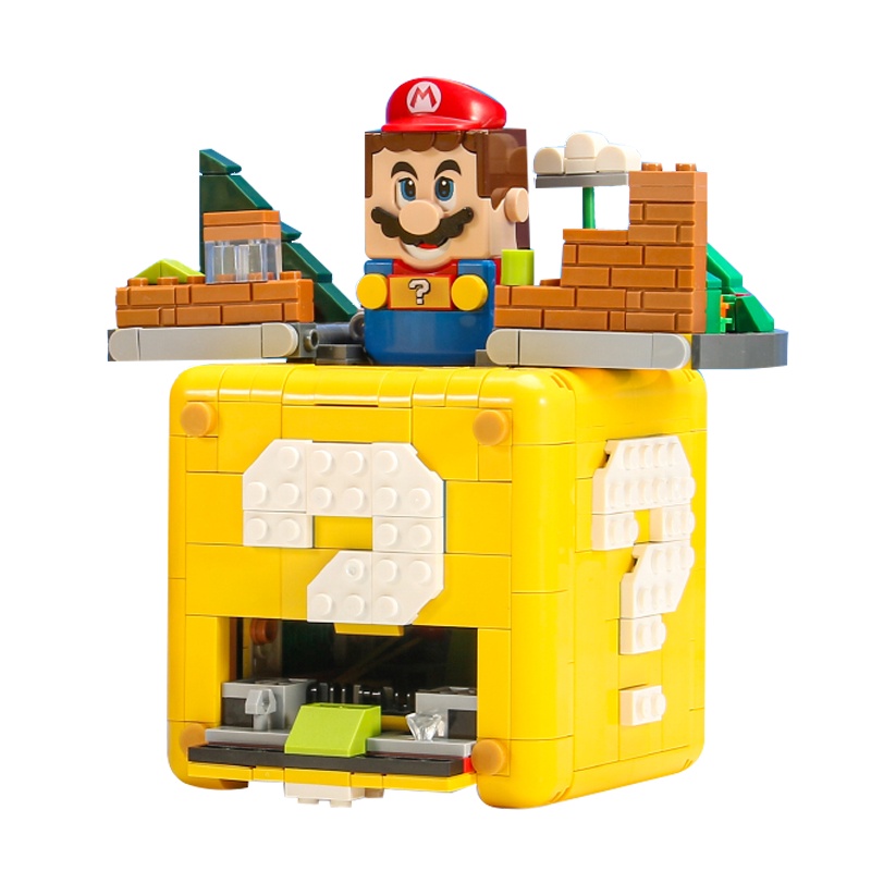 Super mario mini version question mark box mario 64 question mark Block ...