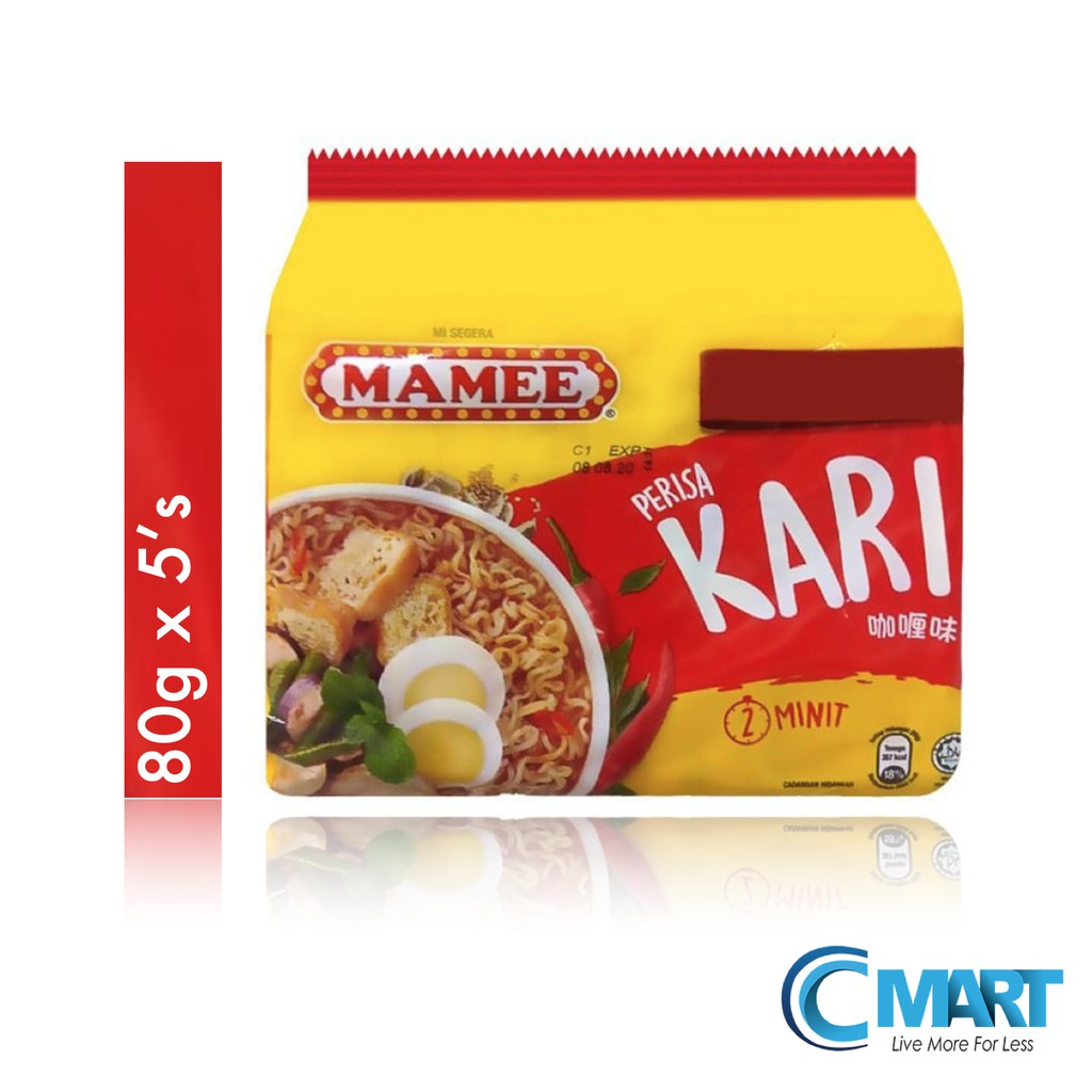 Mamee Express Perisa Kari 5's x 80GM | Shopee Malaysia