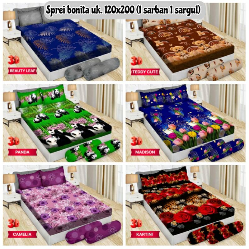 Bonita single Sheet uk. 120x200 | Shopee Malaysia