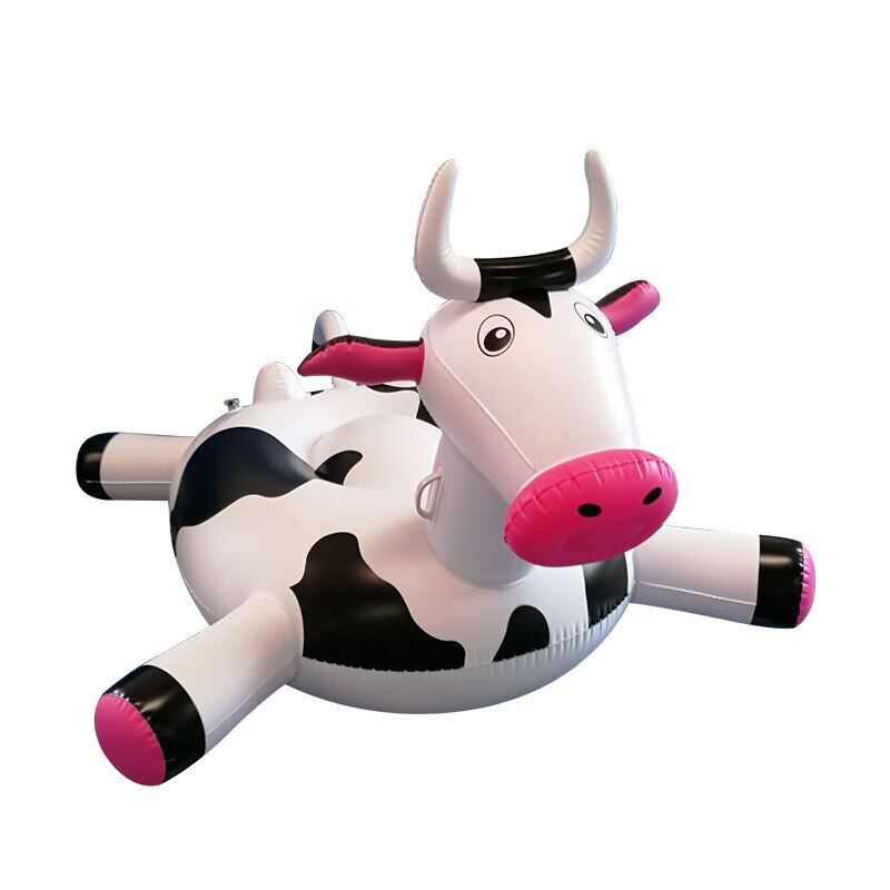 Inflatable Cows Pool Float for Kids Adult Float Raft Water Floating ...