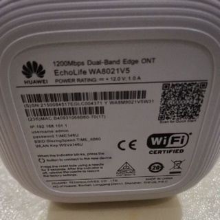 Huawei Edge ONT EchoLife WA8021V5 Wi-Fi Mesh router | Shopee Malaysia