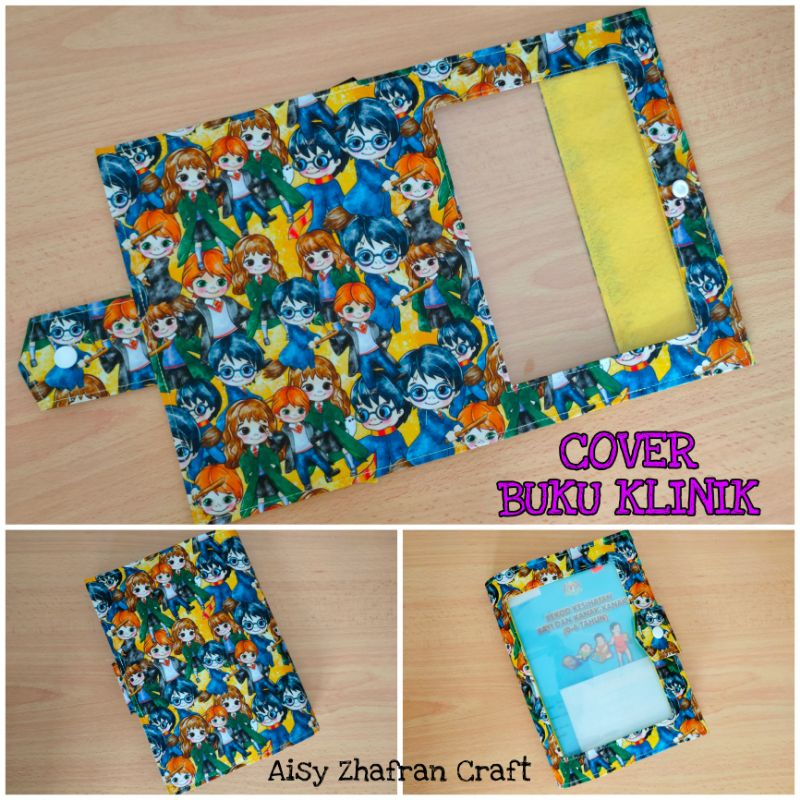 (HARRY POTTER) Cover Buku Klinik Anak/ Lapik Buku Kesihatan/ Cover Buku ...
