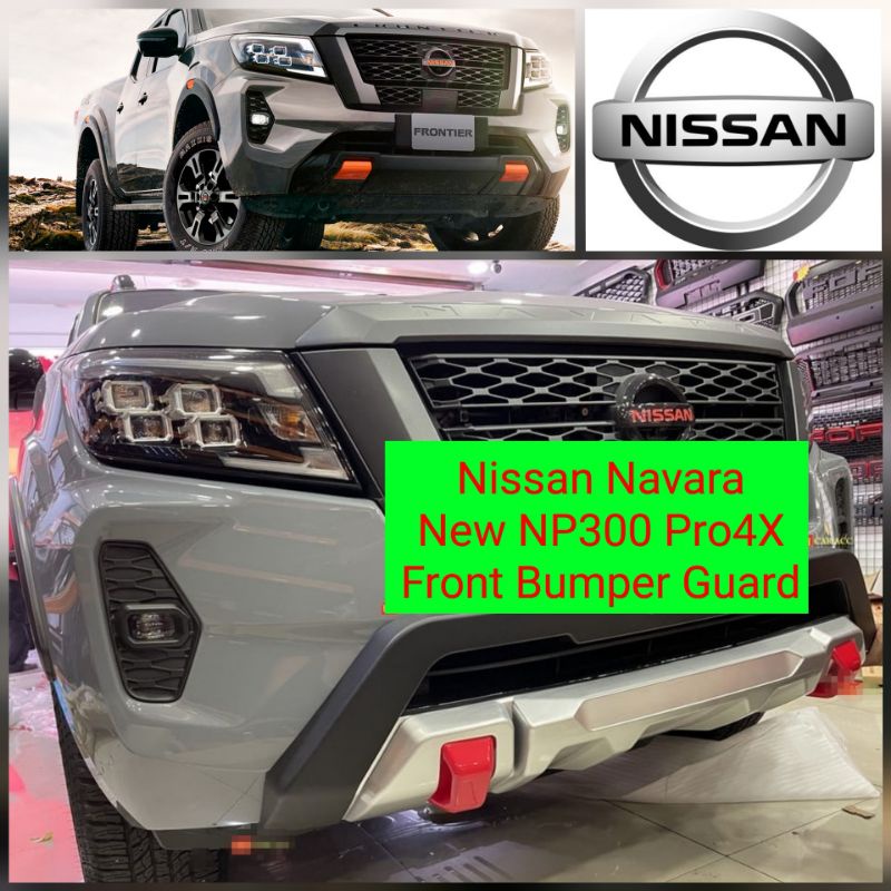 Nissan Navara New NP300 Pro4x 2021 2022 front bumper guard bumper ...