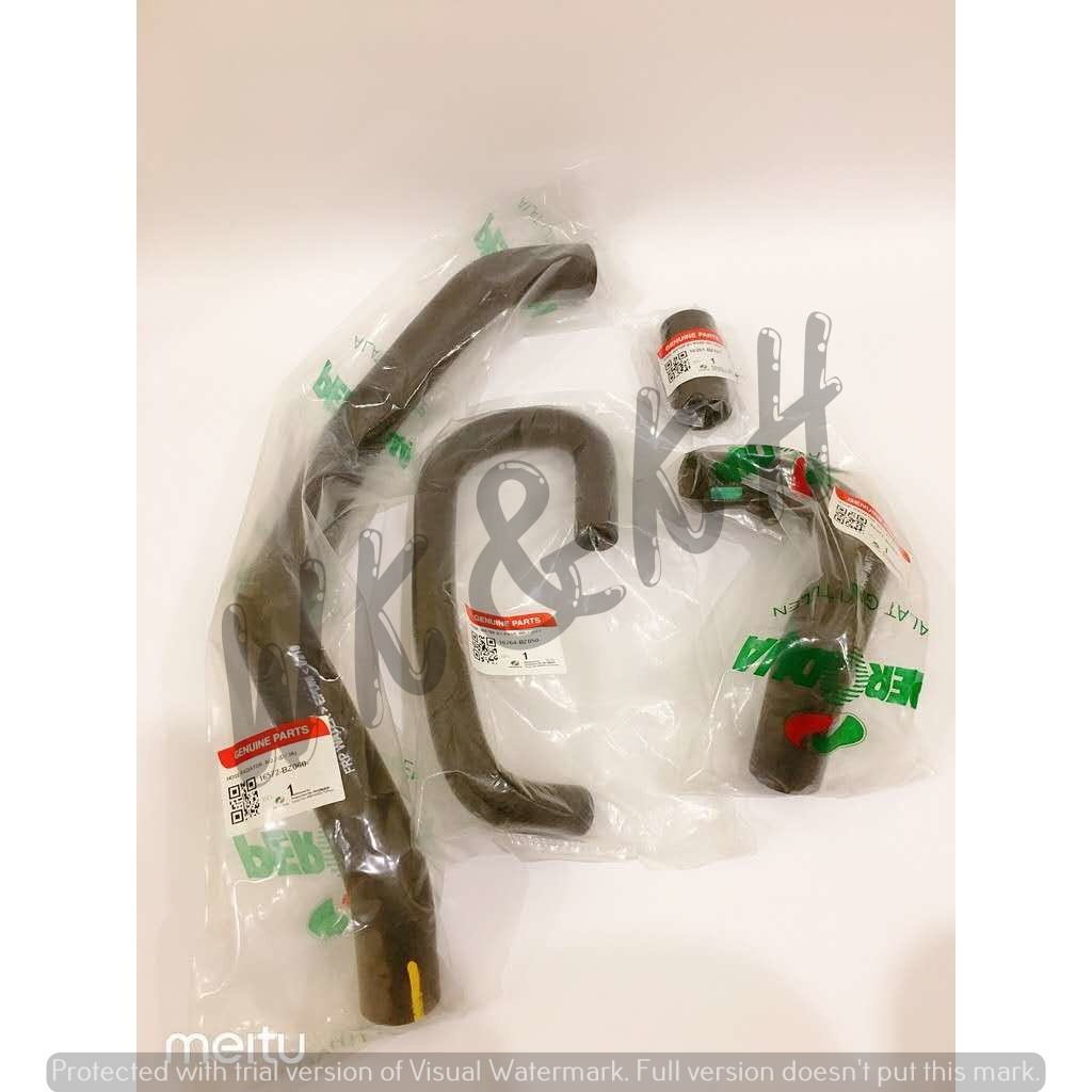 PERODUA MYVI 1.3 2005-2010 RADIATOR HOSE SET - 4PC(100%ORIGINAL ...