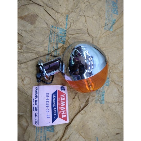 Yamaha gt80 yasi as1 yl100 rs100 l2g front turn signal original nos ...