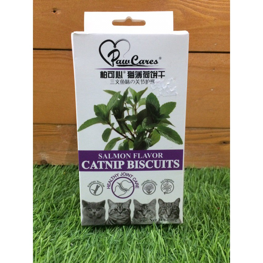 Paw Cares Catnip Biscuit (100g) | Shopee Malaysia