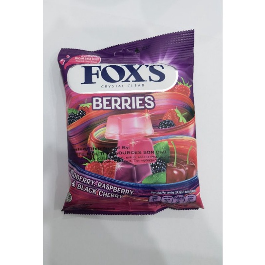 [HALAL] FOX'S Candy (Crystal Clear) 90g (Assorted Flavour) | Shopee Malaysia