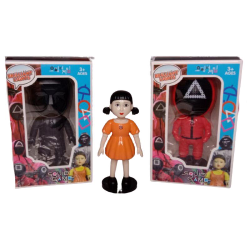 3-character SQUID GAME Light Miniature Toy | Shopee Malaysia